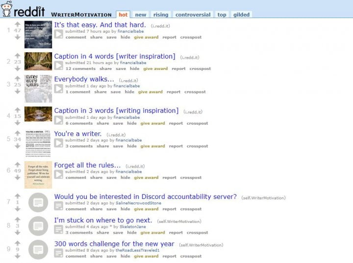 The 10 Best Writing Subreddits For Work, Inspiration, and Hiring