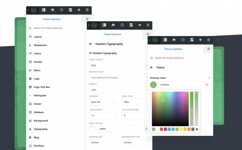 Fusion Theme options - Carmine Mastropierro
