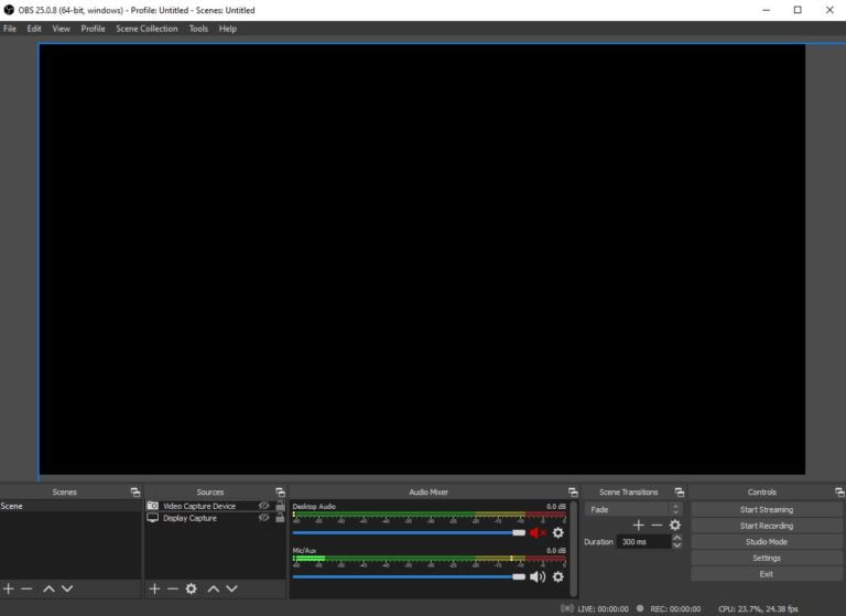 OBS screen - Carmine Mastropierro