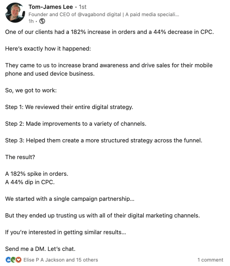 5+ LinkedIn Copywriting Examples to Learn From